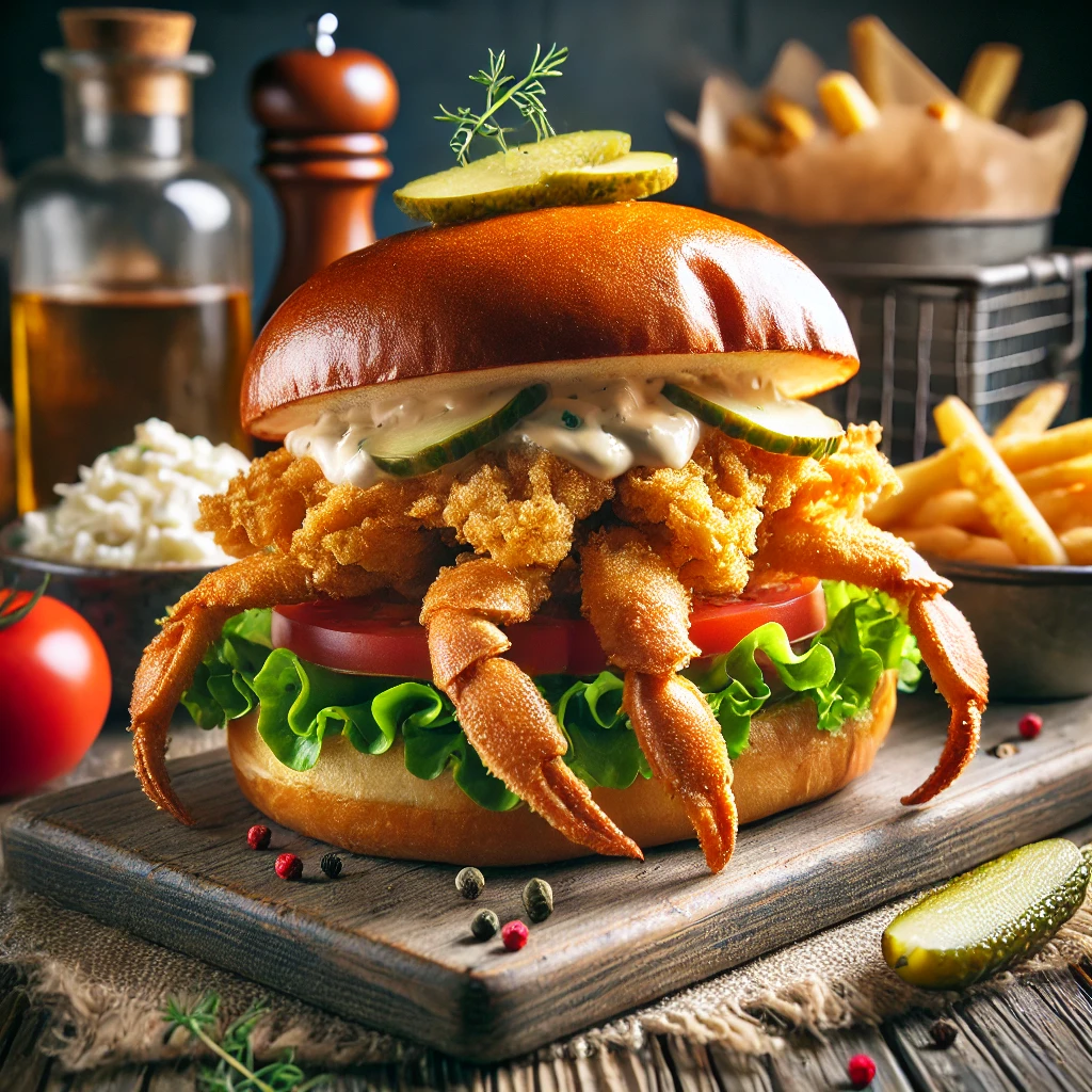 Mouth-Watering Soft Shell Crab Sandwich: A Coastal Delight - Gimme Recipe