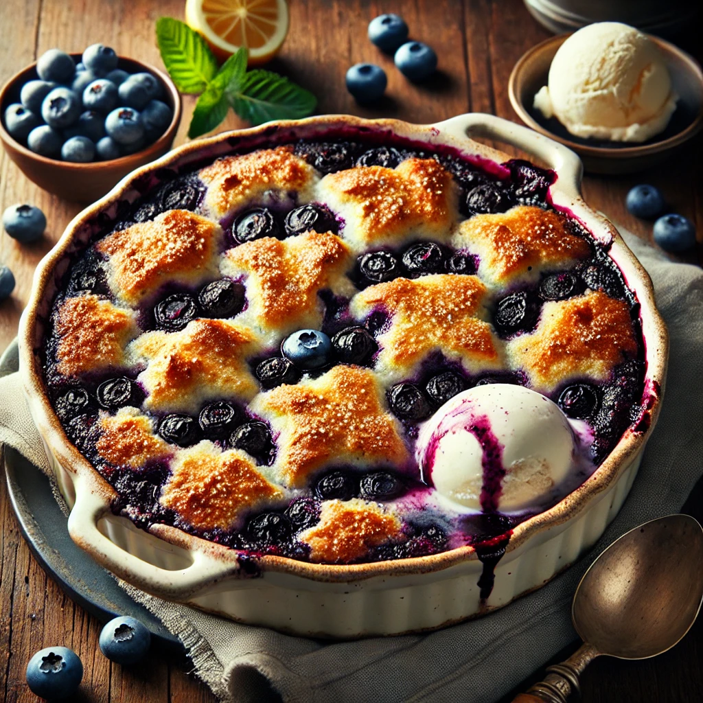 Chez Panisse Blueberry Cobbler: A Delightful Dessert Bursting with ...