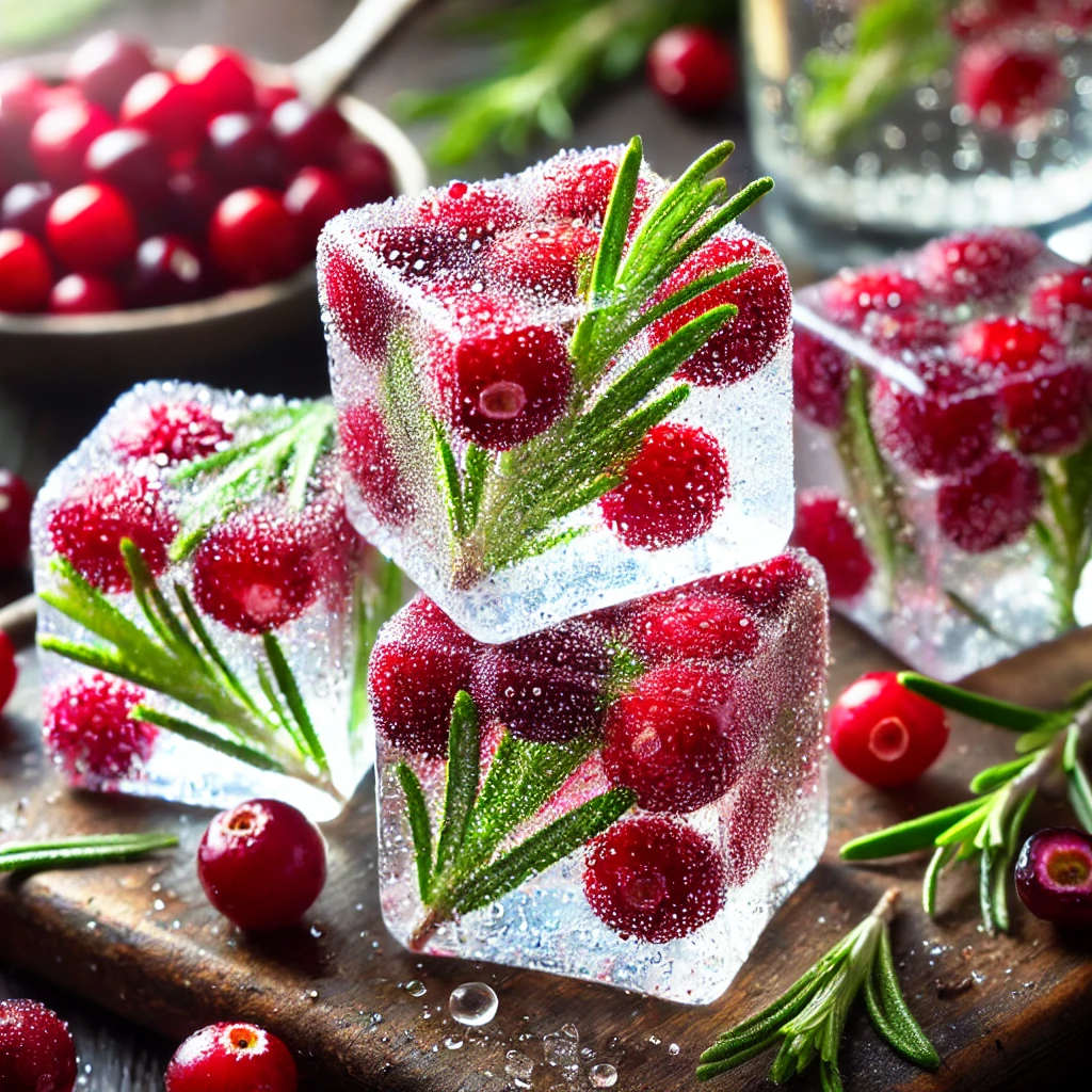 Cranberry Rosemary Ice Cubes: A Festive and Flavorful Addition - Gimme ...