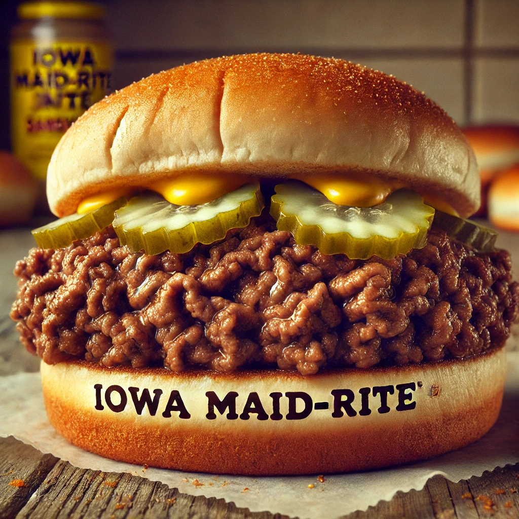 The Ultimate Iowa Maid-Rite Sandwich: Perfectly Seasoned Loose Meat ...