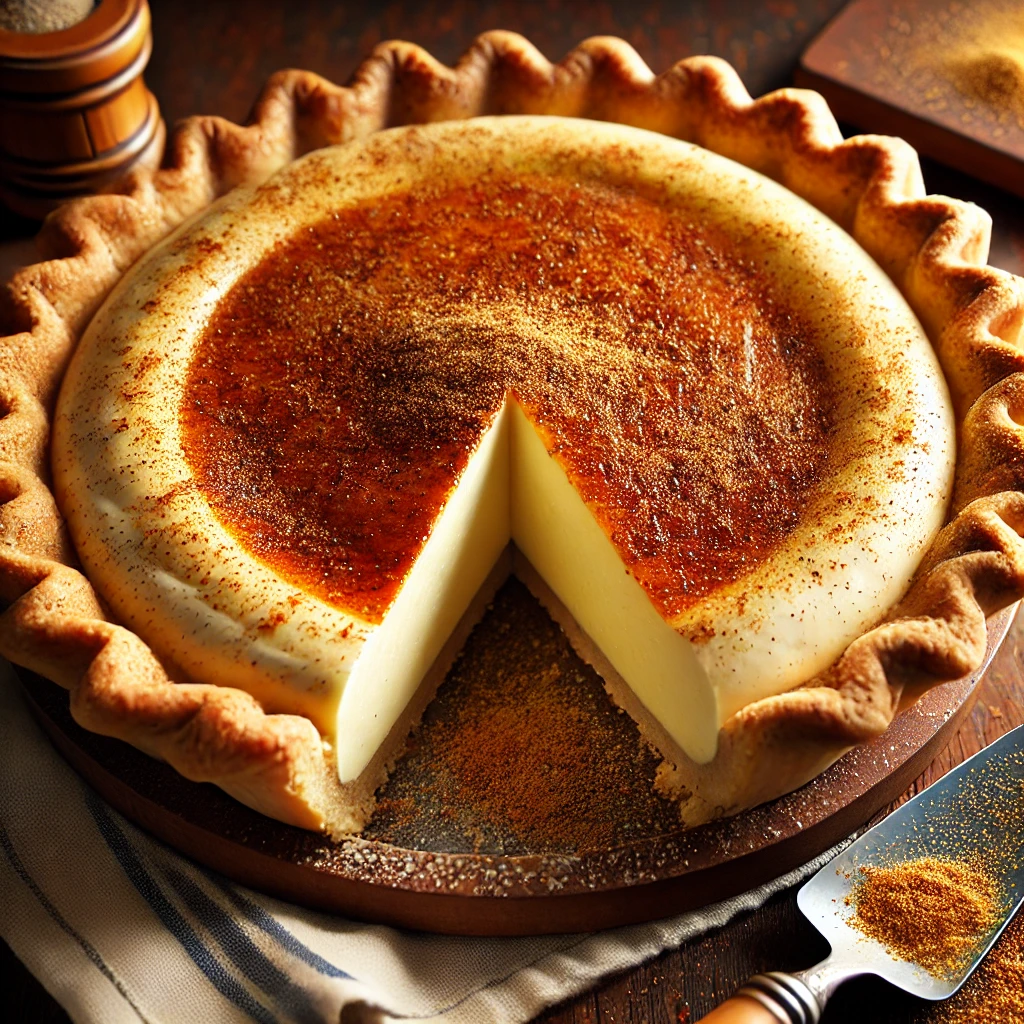 Indiana Sugar Cream Pie: Creamy Filling and Nutmeg-Spiced Crust - Gimme ...