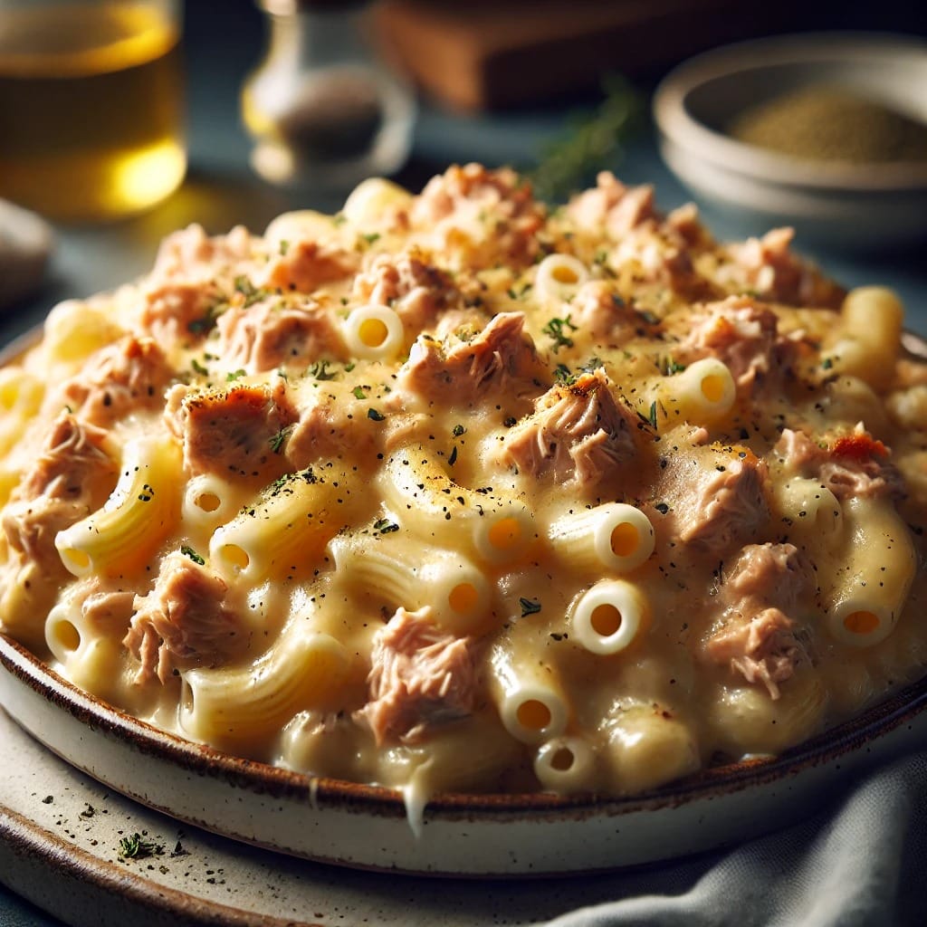 The Ultimate Comfort Dish: Tuna Mac and Cheese - Gimme Recipe