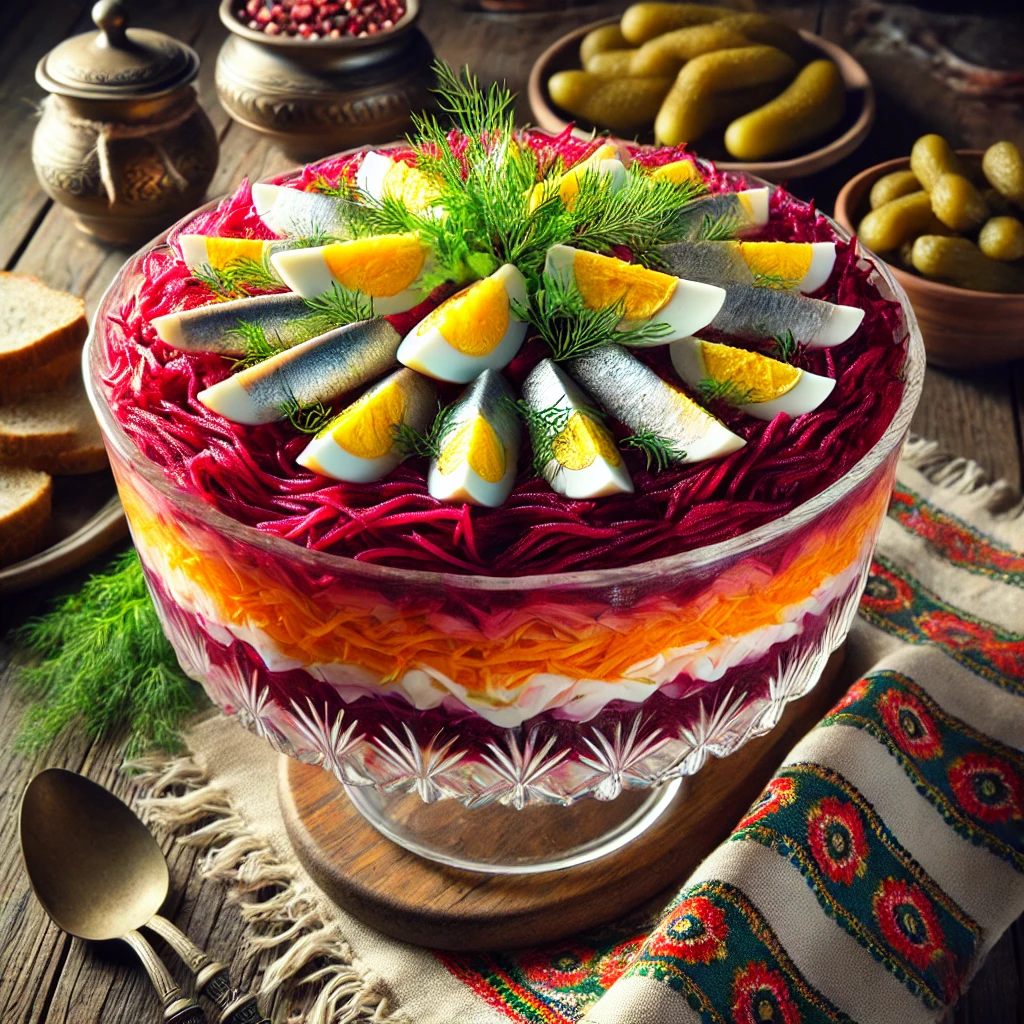 Shuba (Fur Coat Salad): The Ultimate Layered Russian Classic - Gimme Recipe