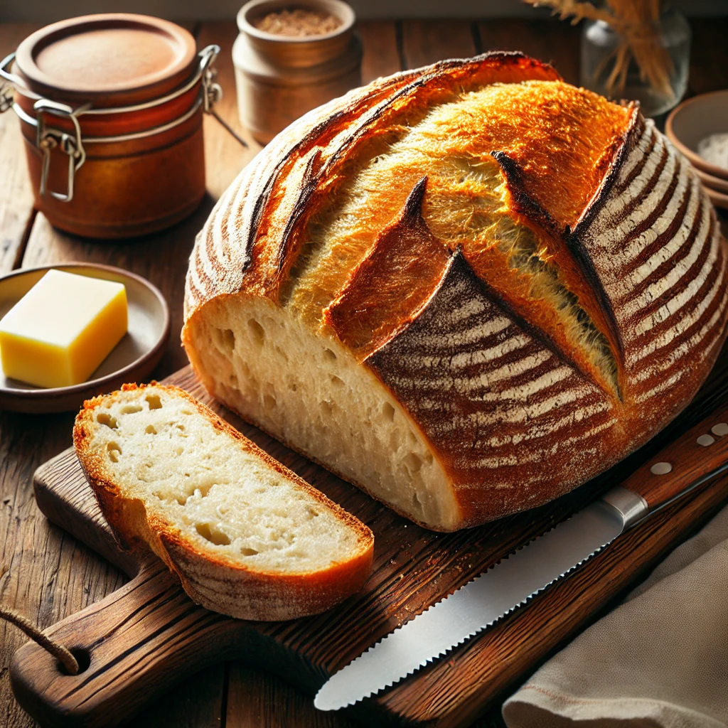 QUICK CRUSTY BREAD - Gimme Recipe