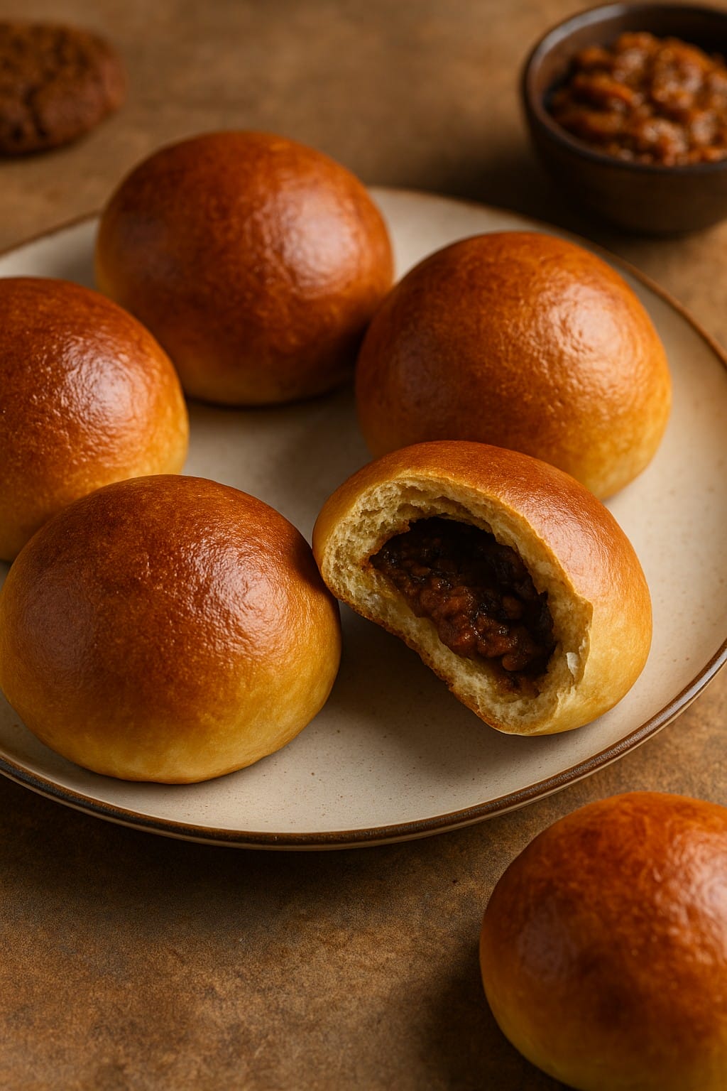 Chocolate Curry Buns - Flavor Fusion - Gimme Recipe