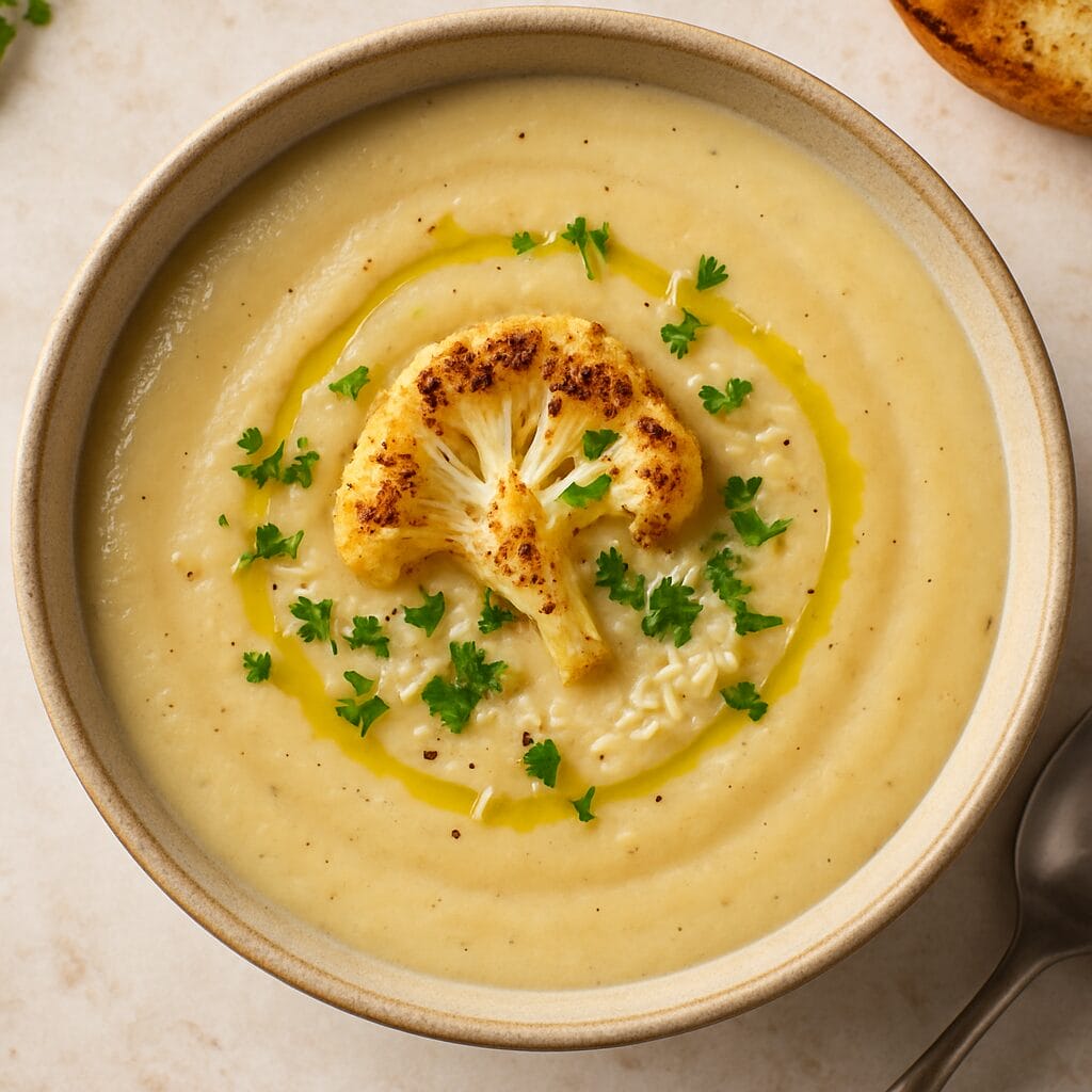 This Creamy Roasted Cauliflower Soup Is So Good, It Might Just Replace ...