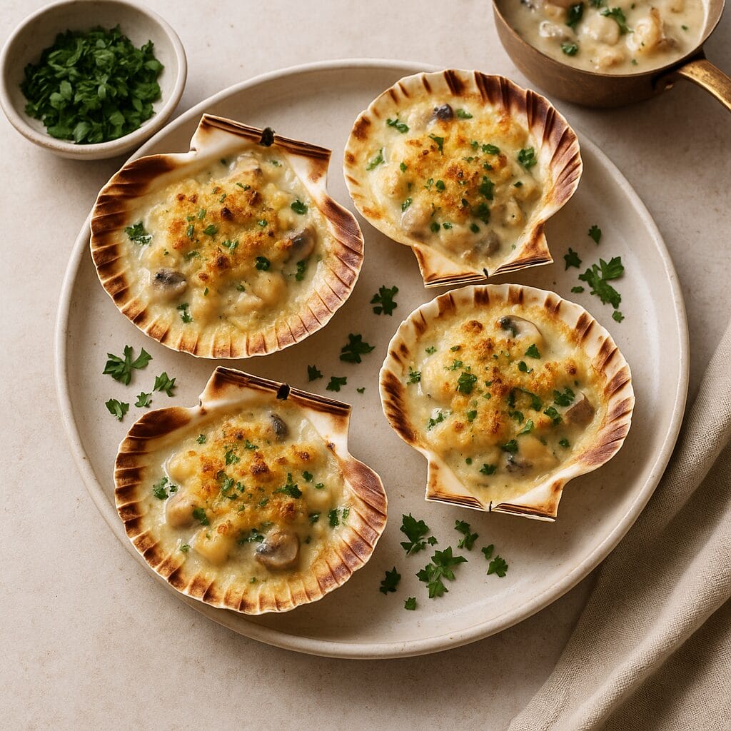 The Coquilles Saint-Jacques Recipe - Gimme Recipe