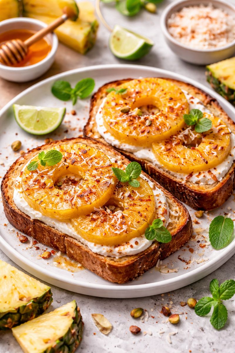 This TikTok Air Fryer Pineapple Toast Is the Tropical Toast Hack You ...