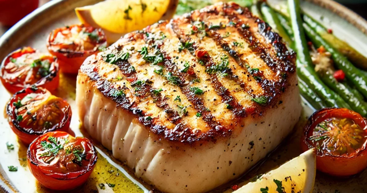 How to cook Swordfish in The Oven? Perfectly Baked Swordfish: A Recipe ...