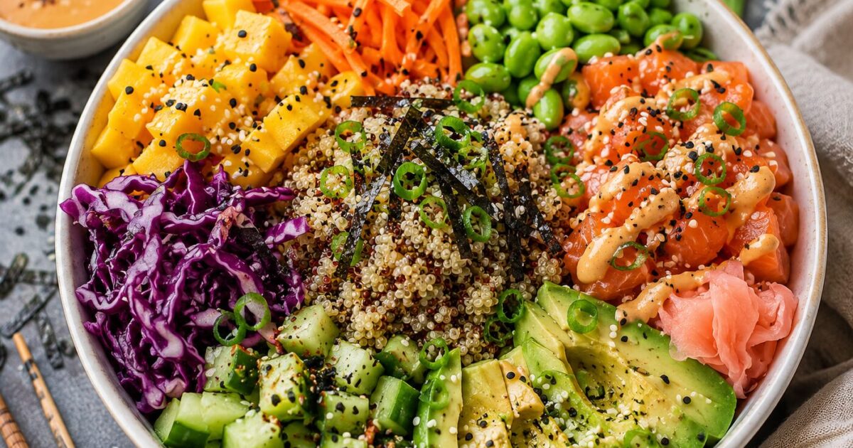 The Sushi Quinoa Power Bowl We Make When We Want Fresh, Colorful, Feel ...