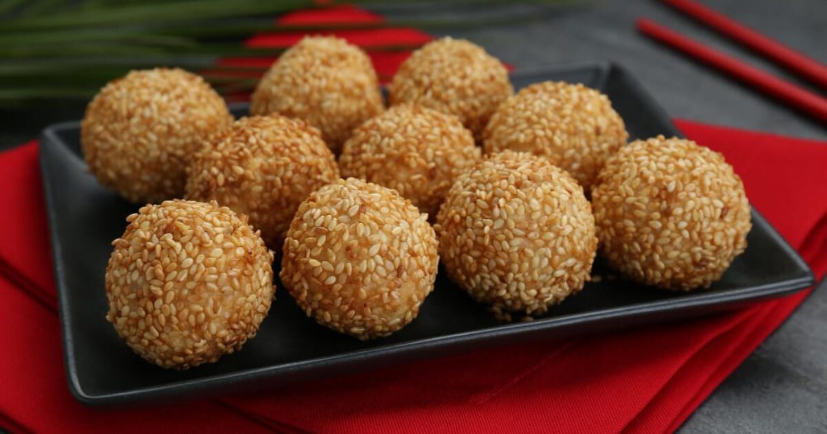 Irresistible Chinese Sesame Balls: A Perfect Red Bean Delight You Can’t ...