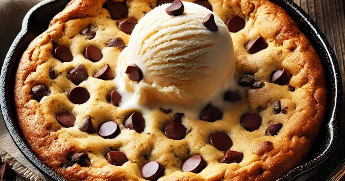 Chocolate Chip Cookie Skillet: The Gooey, Viral Dessert for Every ...