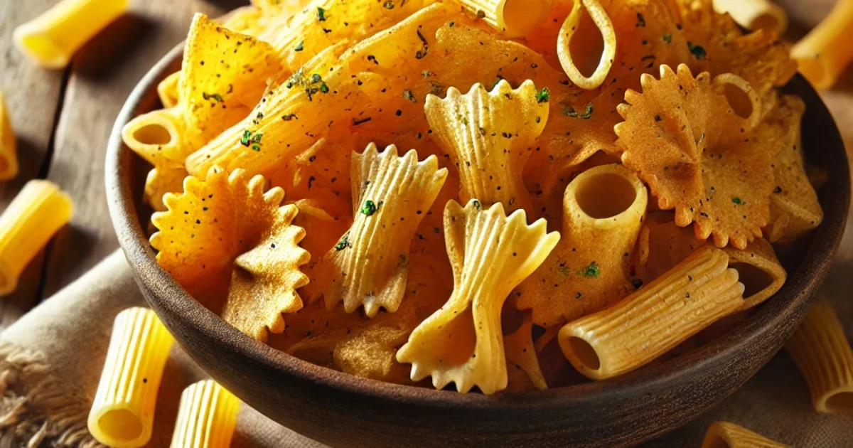 Crispy Pasta Chips: The Addictive Snack You Can’t Stop Munching - Gimme ...