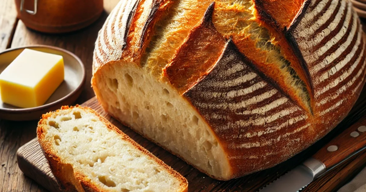 QUICK CRUSTY BREAD - Gimme Recipe