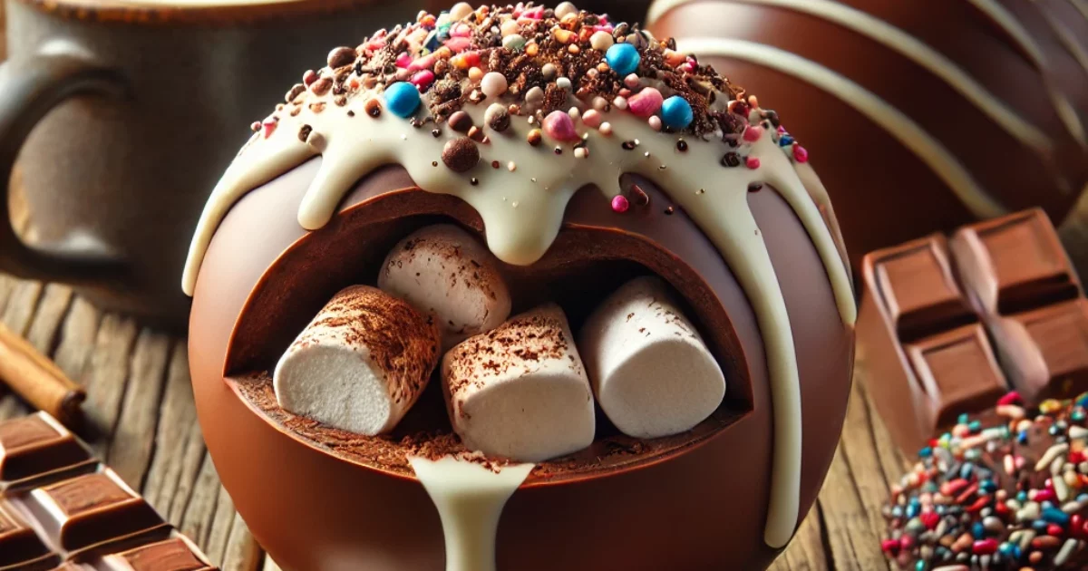Explosive Hot Chocolate Bombs for the Ultimate Cozy Treat - Gimme Recipe