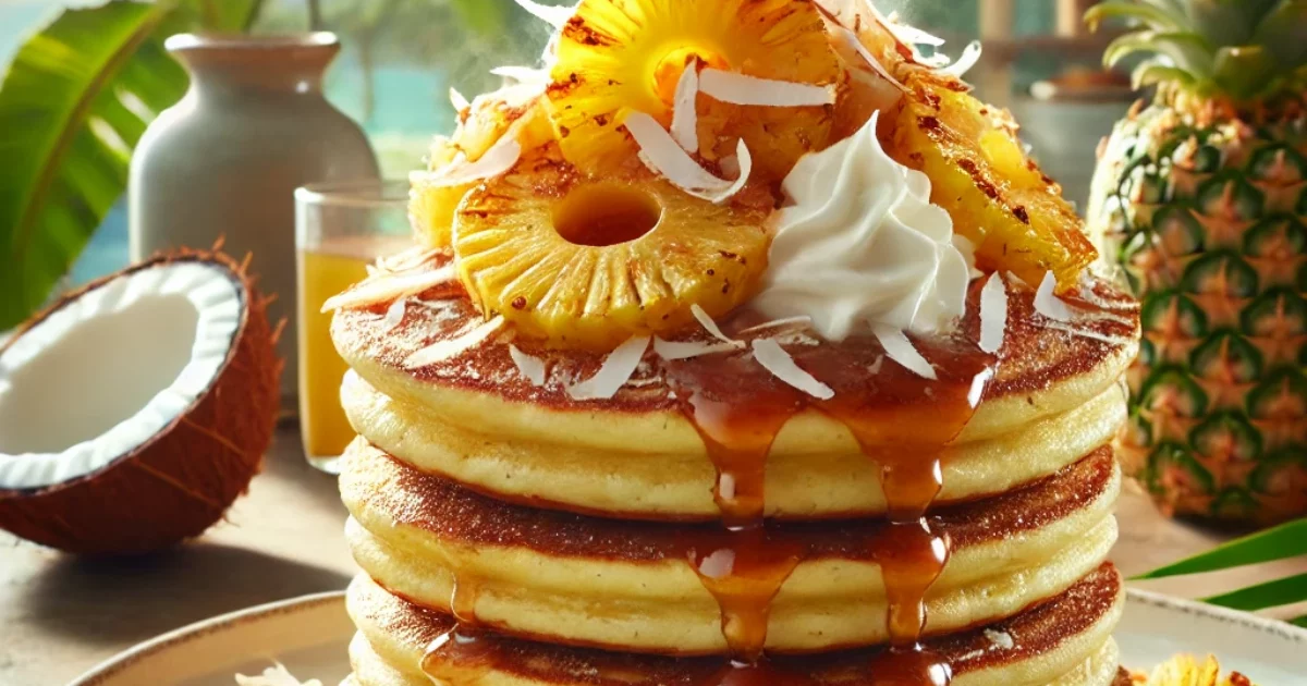 The Ultimate Hawaiian Pancakes Recipe - Gimme Recipe