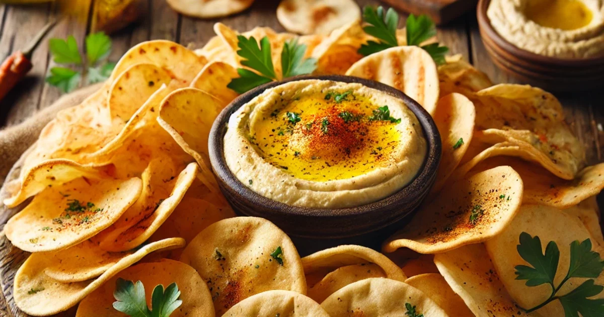 Homemade Cava-Style Pita Chips – The Perfect Crunchy Snack! - Gimme Recipe