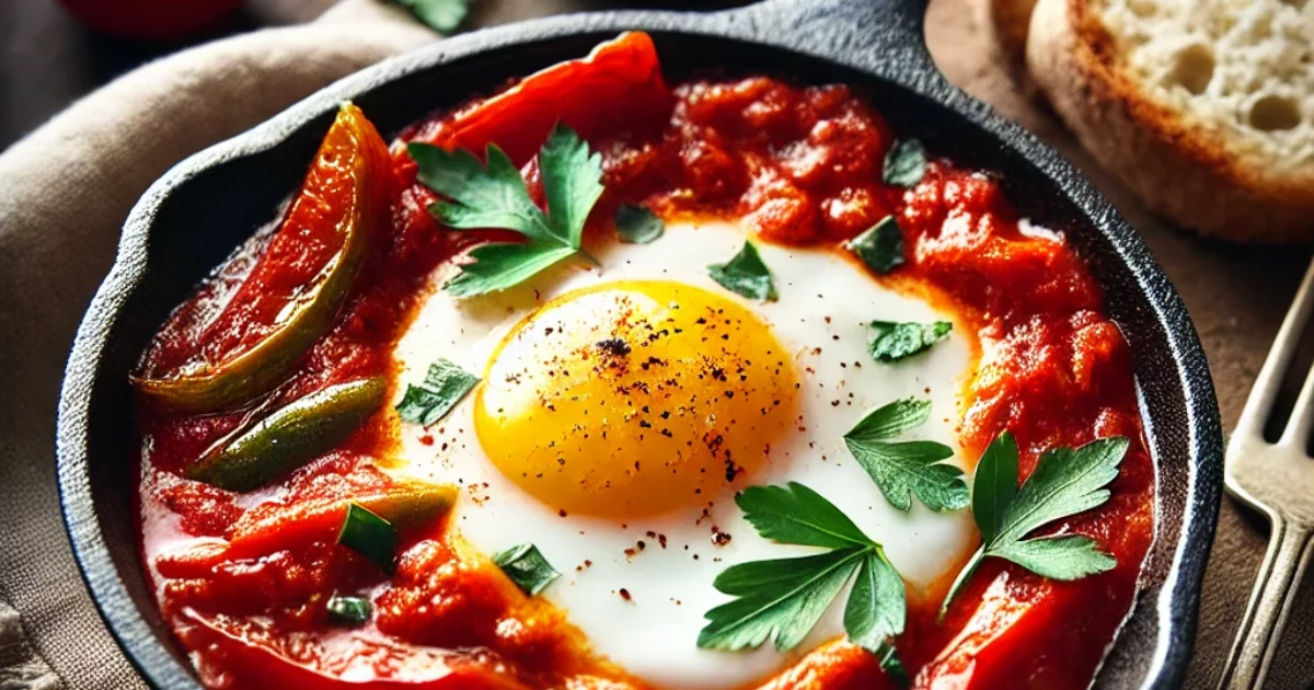 Quick and Easy Shakshuka Recipe for One: A Flavorful, One-Pan Meal ...