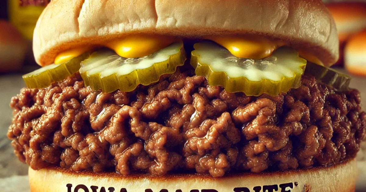The Ultimate Iowa Maid-Rite Sandwich: Perfectly Seasoned Loose Meat ...