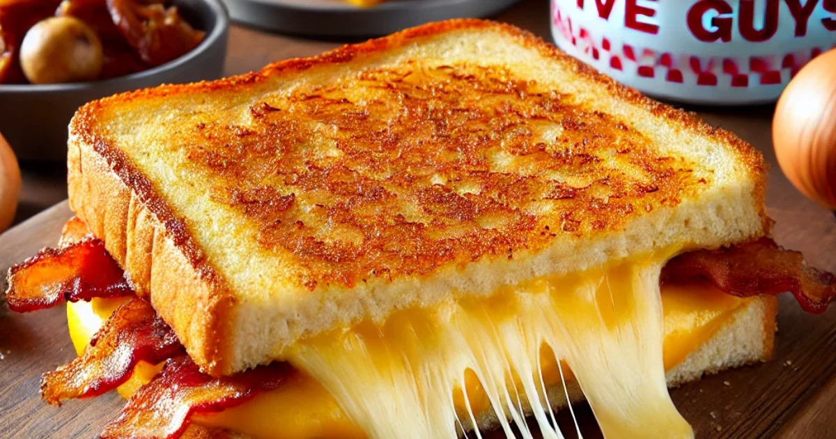 Ultimate Five Guys Style Grilled Cheese: A Comfort Food Classic - Gimme ...
