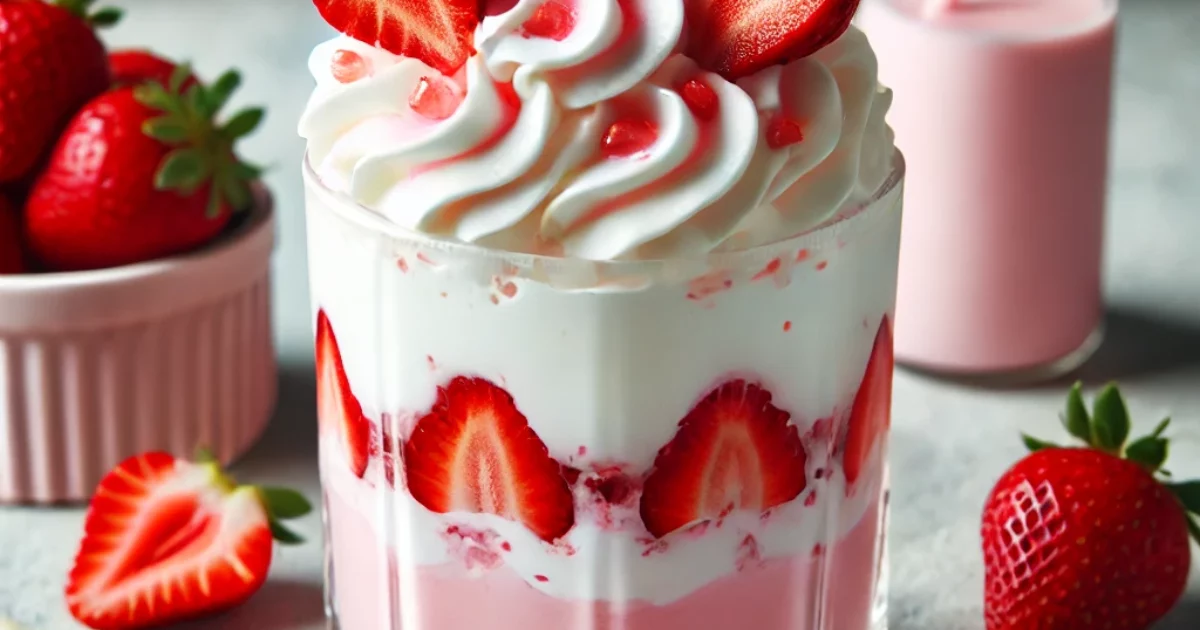 Whipped Strawberry Milk: The Dreamy Drink You Must Try - Gimme Recipe