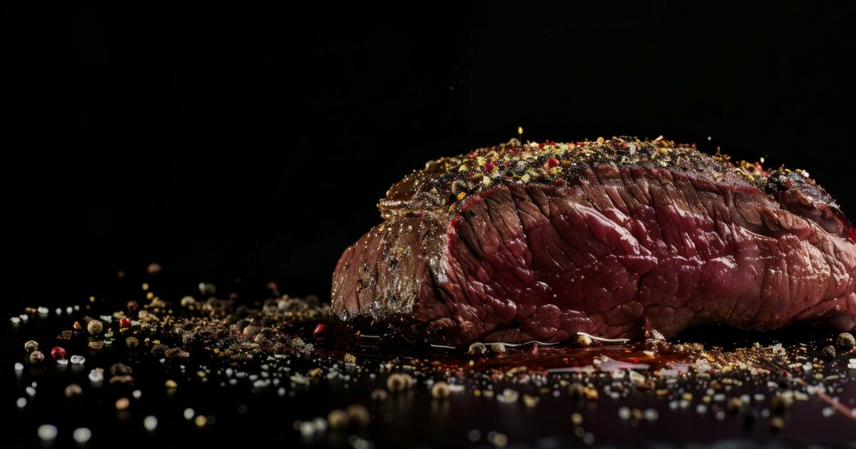 Mouthwatering Black pepper angus steak - Gimme Recipe