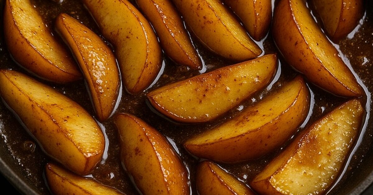 Caramelized Cinnamon Pears on the Stove – The 10-Minute Dessert You’ll ...