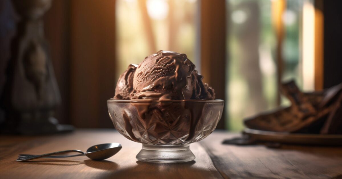 No egg chocolate ice cream recipe - Gimme Recipe